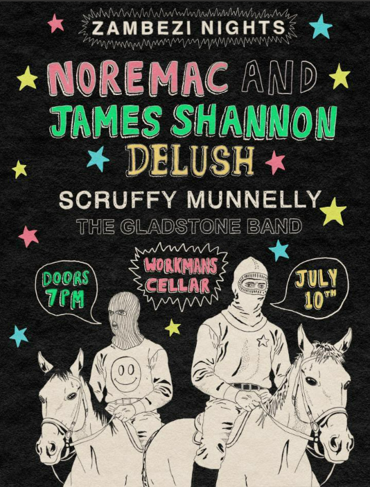 Zambezi Nights – James Shannon & Noremac, Delush, Scruffy Munnelly ...